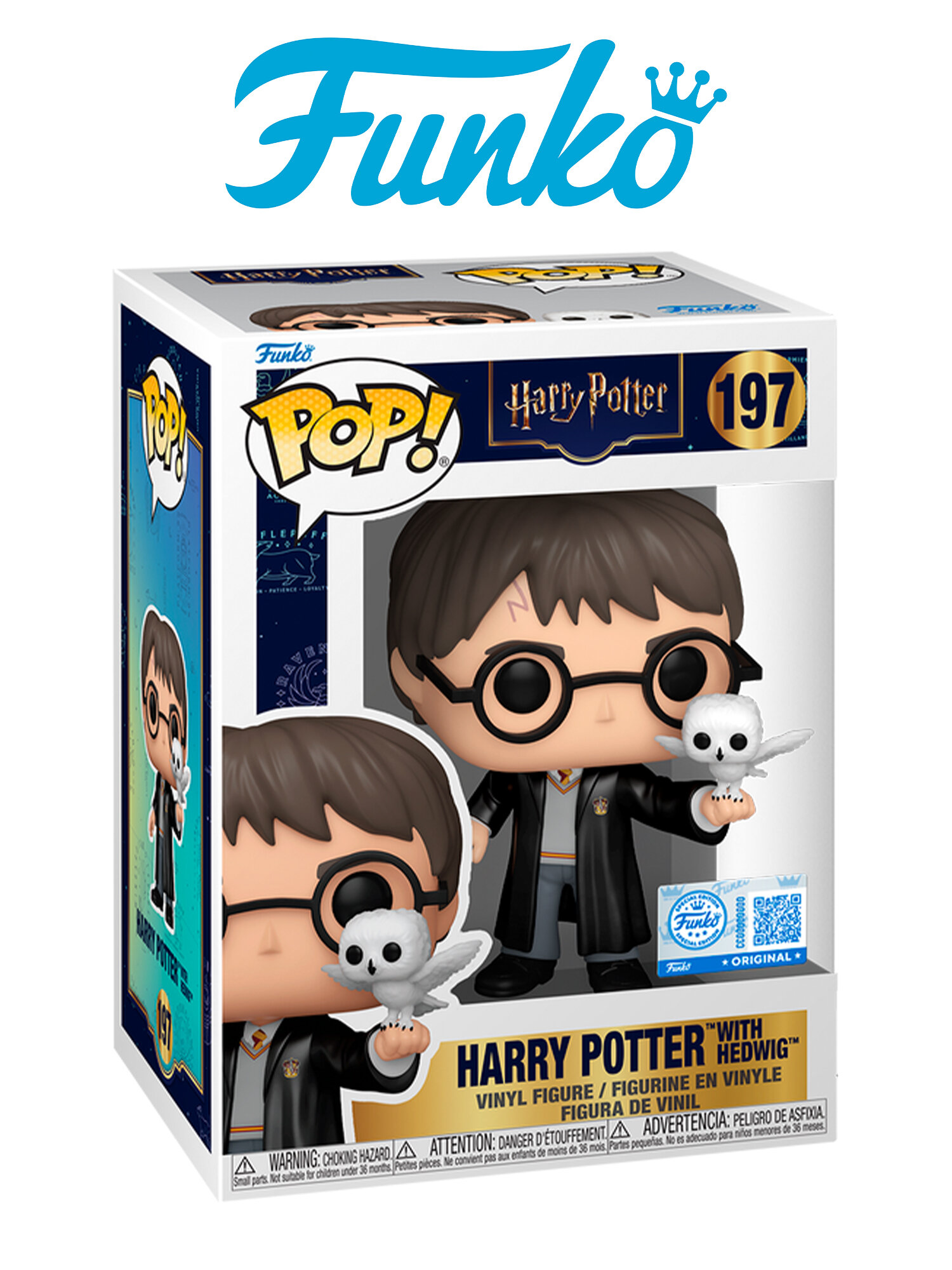 Фигурка Funko POP! Harry Potter with Hedwig (197)
