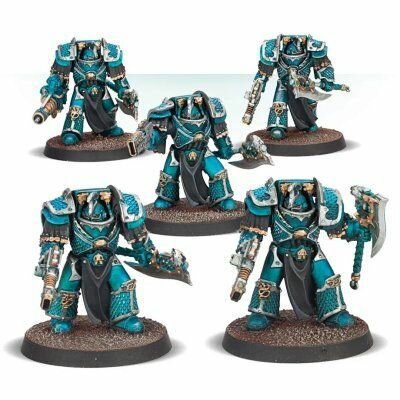 Смола вархаммер 40000 миниатюра Alpha Legion Lernaean Terminators Warhammer 40000 миниатюры днд Фигурка для настольной игры