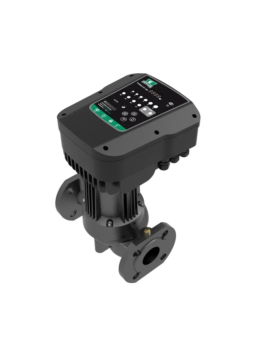 Насос фланцевый циркуляционный PUMPMAN WPT STAR40/10F Wi-Fi 220 мм (18-340 Вт, 233 л/мин, 10 м напор)