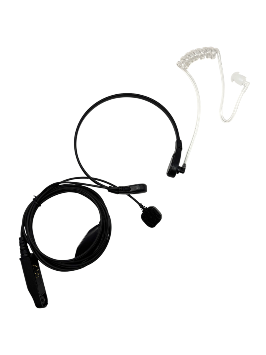 Гарнитура ларингофонная нераздвижная для рации BAOFENG UV-9R Pro, BF-A58, BF-9700, BF-S56, UV-9R Plus