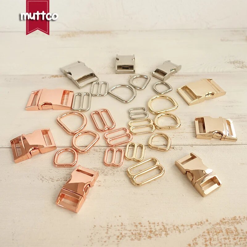Пряжка для ошейника собаки Rose Gold, 1шт