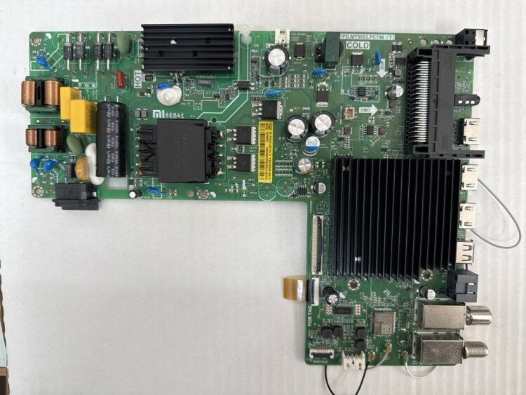 Материнская плата, TPD. MT9603. PC796 Xiaomi L50MB-ARU CV500U5-L04 Rev:02