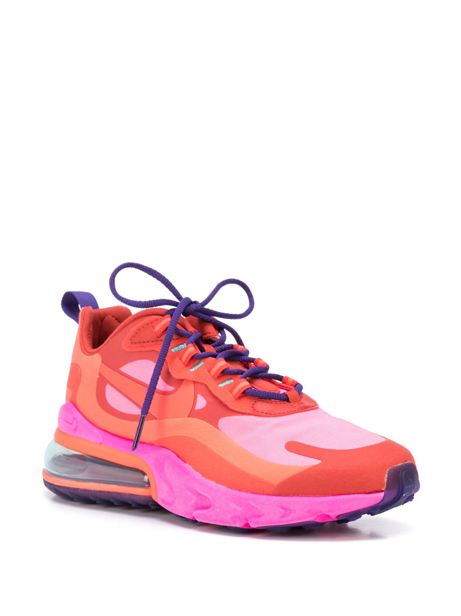 Кроссовки NIKE Air Max 270 React, размер 11 US, красный — фото 1