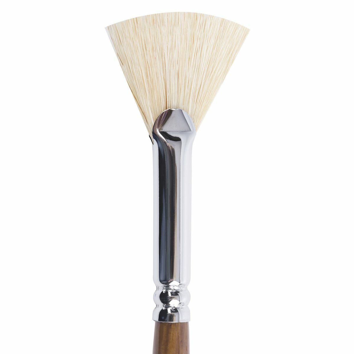 Кисть художественная Brauberg Art, щетина, веерная, №8, длинная ручка, 5шт.