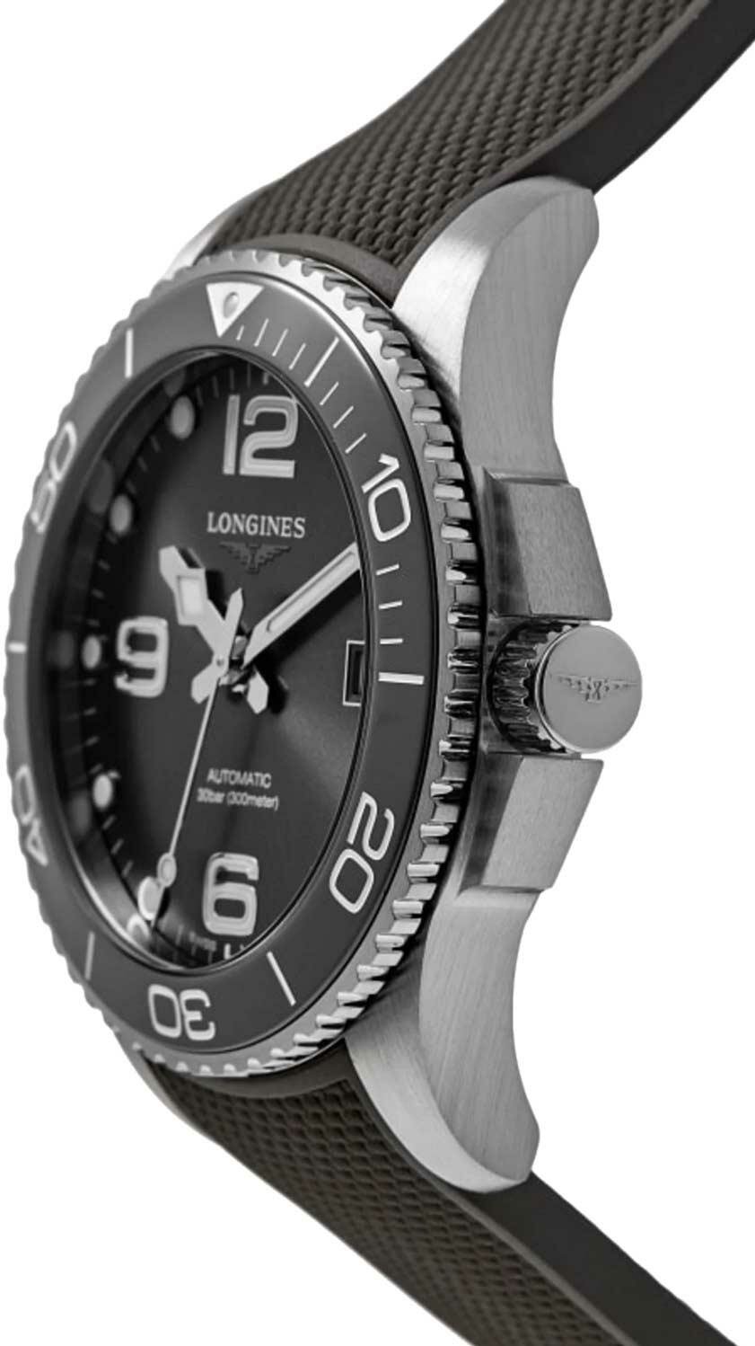 Наручные часы LONGINES, серебряный, серый — фото 1