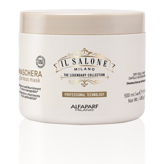Маска для сухих и тусклых IL Salone Milano Glorious mask, 500 мл
