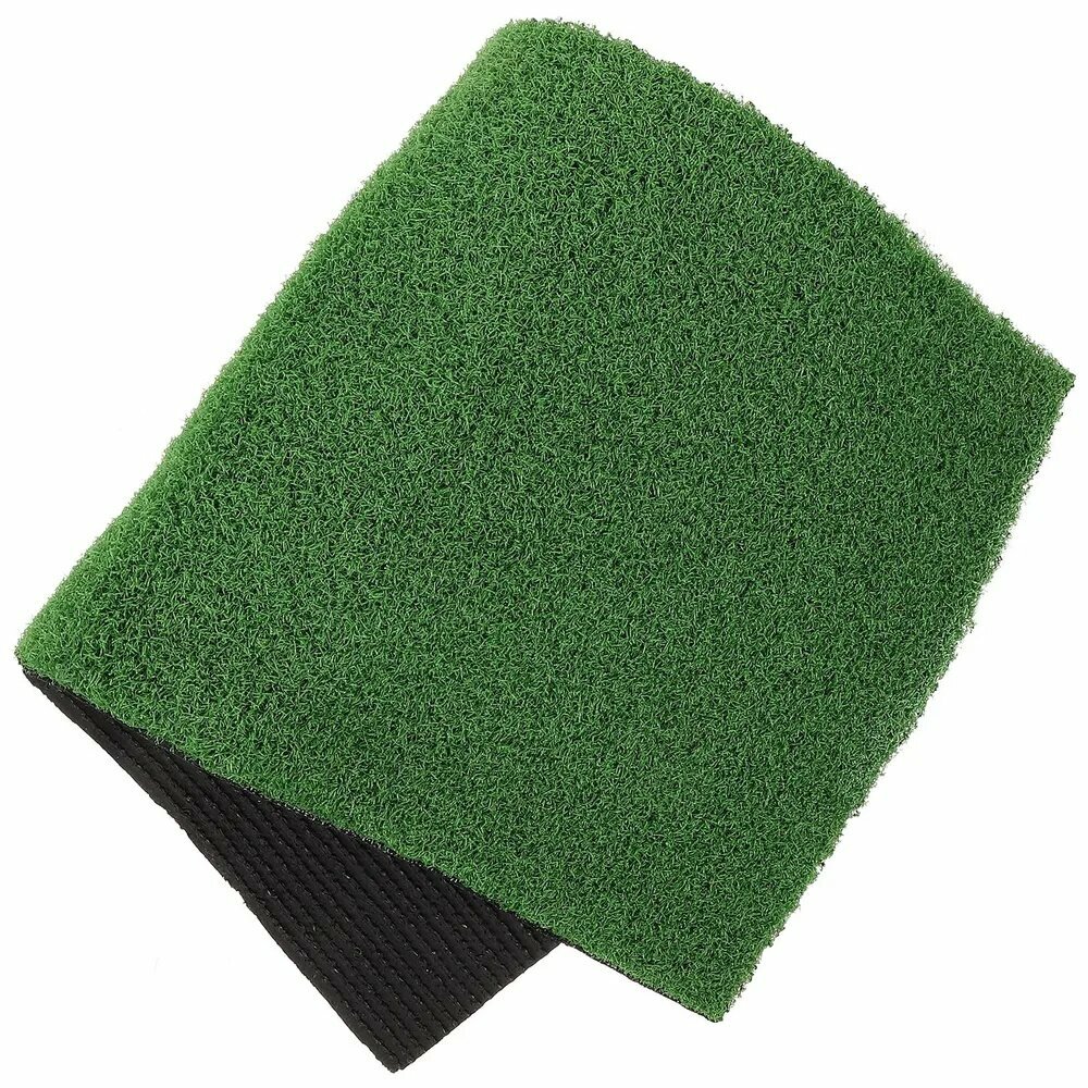 Зелёный пластиковый искусственный газон для платформы для отдыха черепах и аквариумного декора