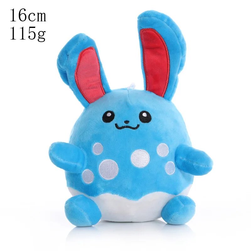 DUODUOBAO Покемон Марилл плюшевая игрушка 16cm Azumarill