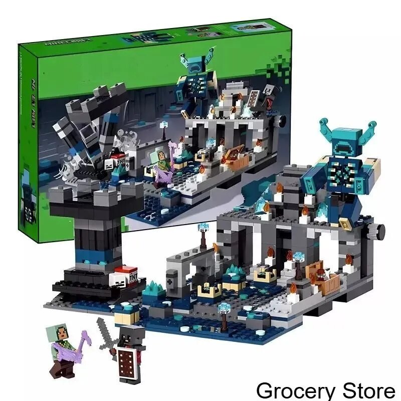 Конструктор Minecraft LEGo21246 Битва в темной глубине whoareyou