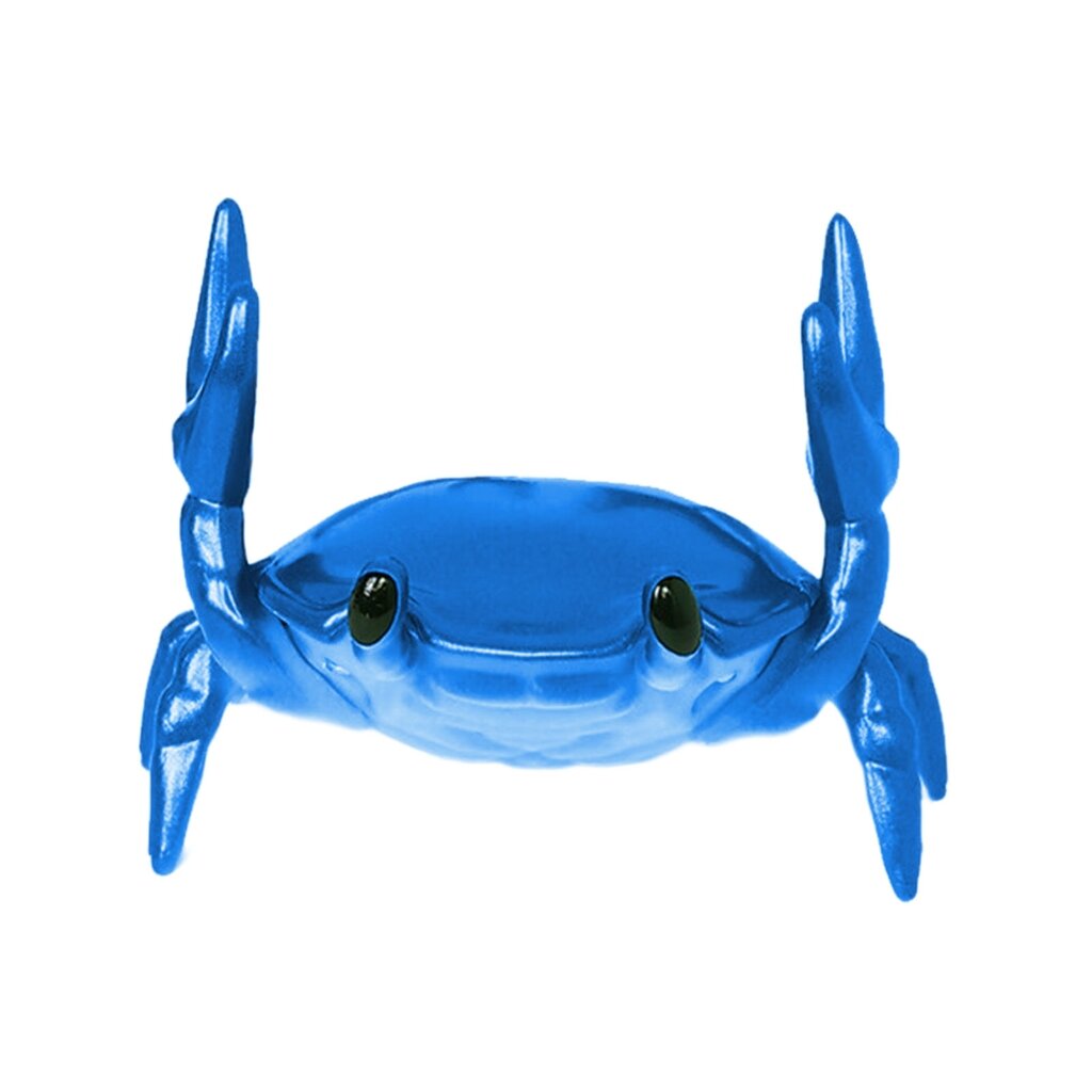 Украшение творческой личности - краб для тяжелой атлетики, многофункциональный настольный держатель для мобильного телефона-синий