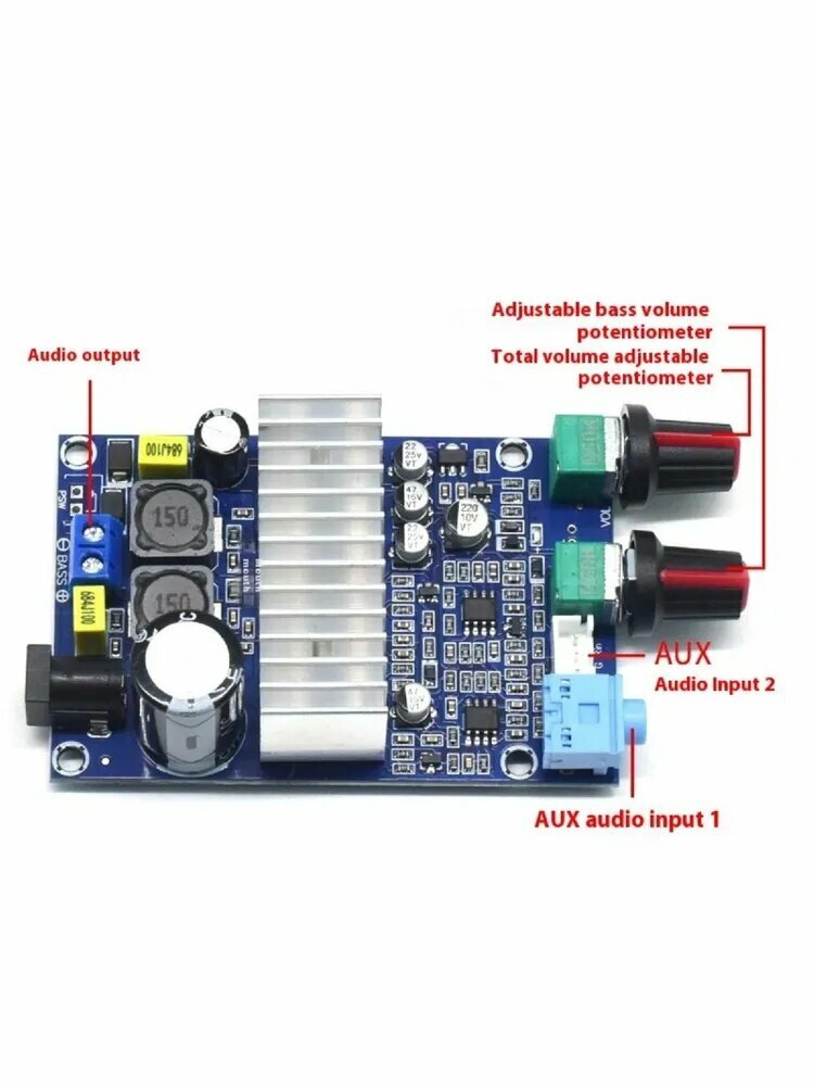 Усилитель аудио 100W моно — фото 1