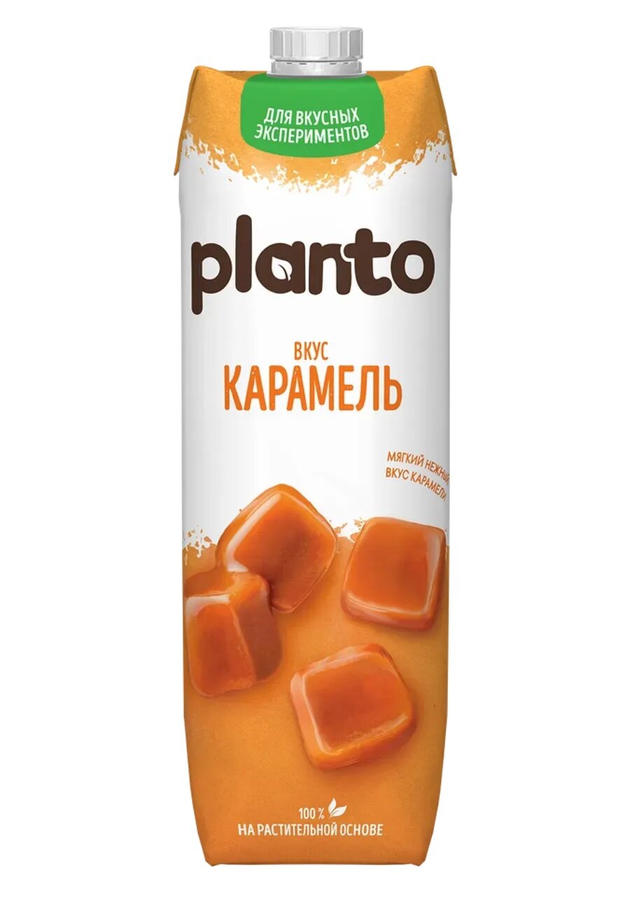 Напиток соевый Карамель, PLANTO, Россия, 1 л