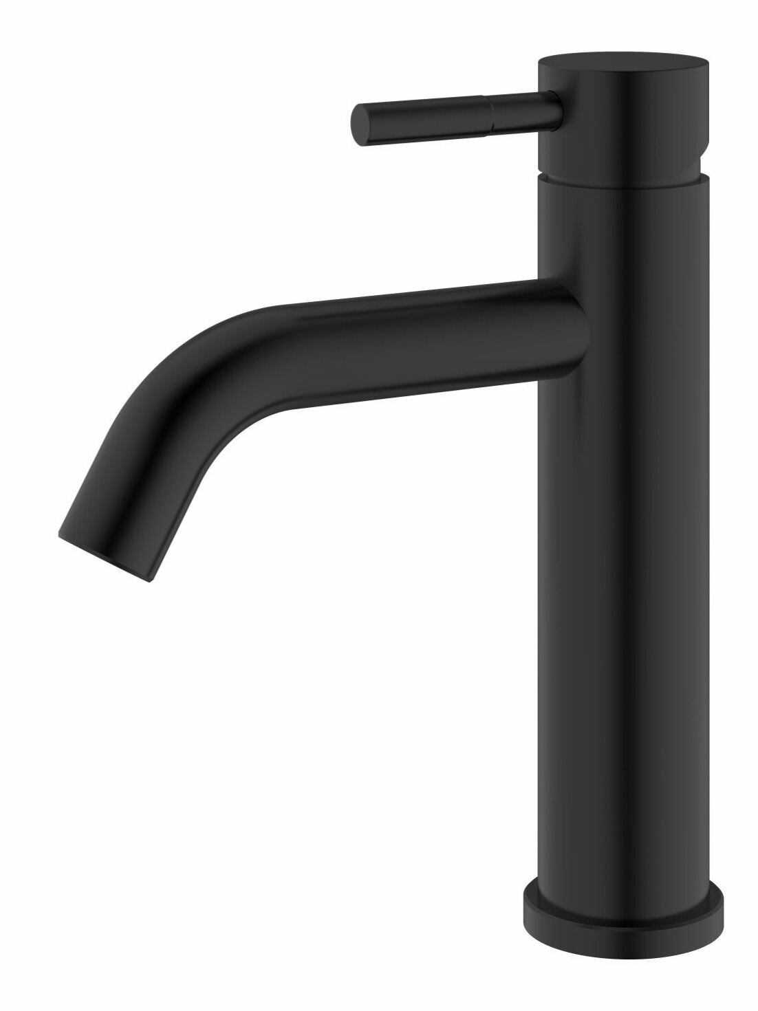 Смеситель RUSH Melos SUS1101-11Black черный, для раковины