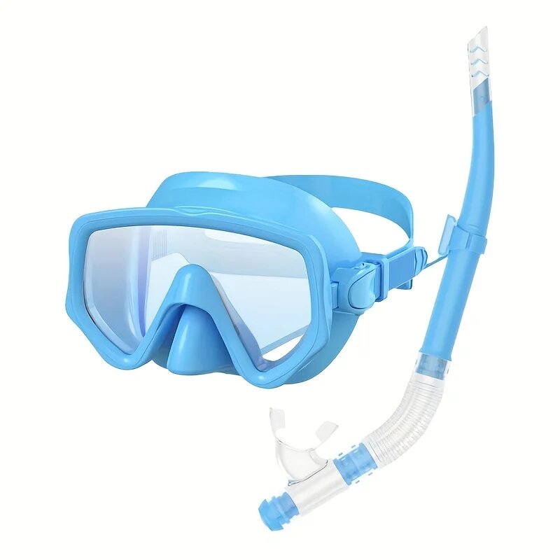 Панорамная маска для дайвинга Diving Mask Blue