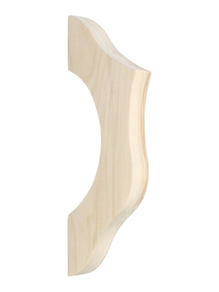 Ручка деревянная для бани и сауны, 29.5×8×26 см