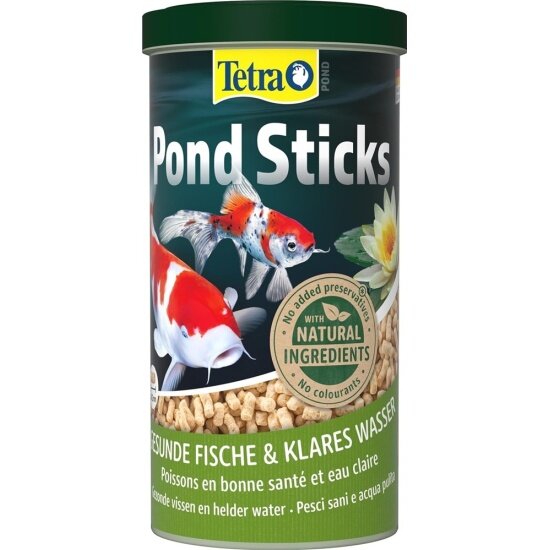 Корм для прудовых рыб Tetra Pond Sticks 1 л + 25%