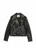 Куртка Twinset Milano Zip-up leather jacket, размер 42