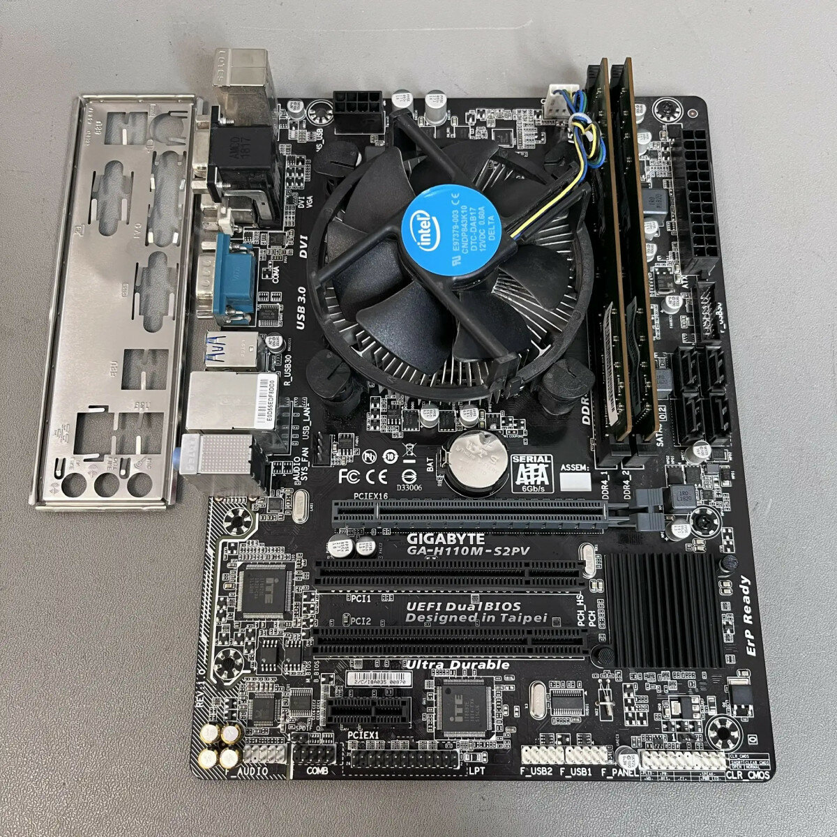 Комплект мат плата s-1151 H110+ i5-6500+8Gb + кулер