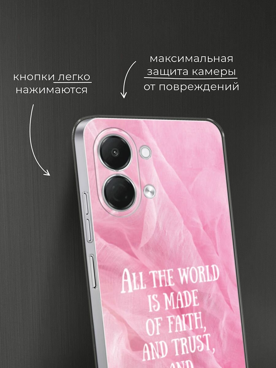 Чехол на Tecno Spark Go 3 / Текно Спарк Го 3 с принтом Pixie dust — фото 1