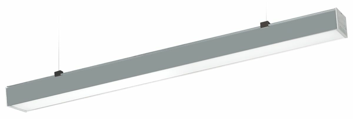 Светильник светодиодный FLORA-36 OPAL-1540 36Вт 4000К IP40 3100лм накладной/подвесной сер. CSVT ЦБ000012174