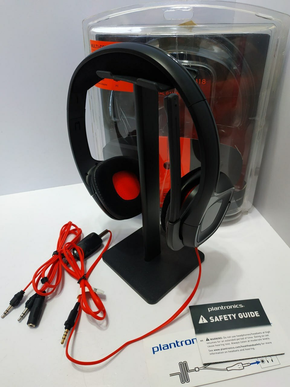 Наушники Plantronics GameCom 318 Jack 3.5mm