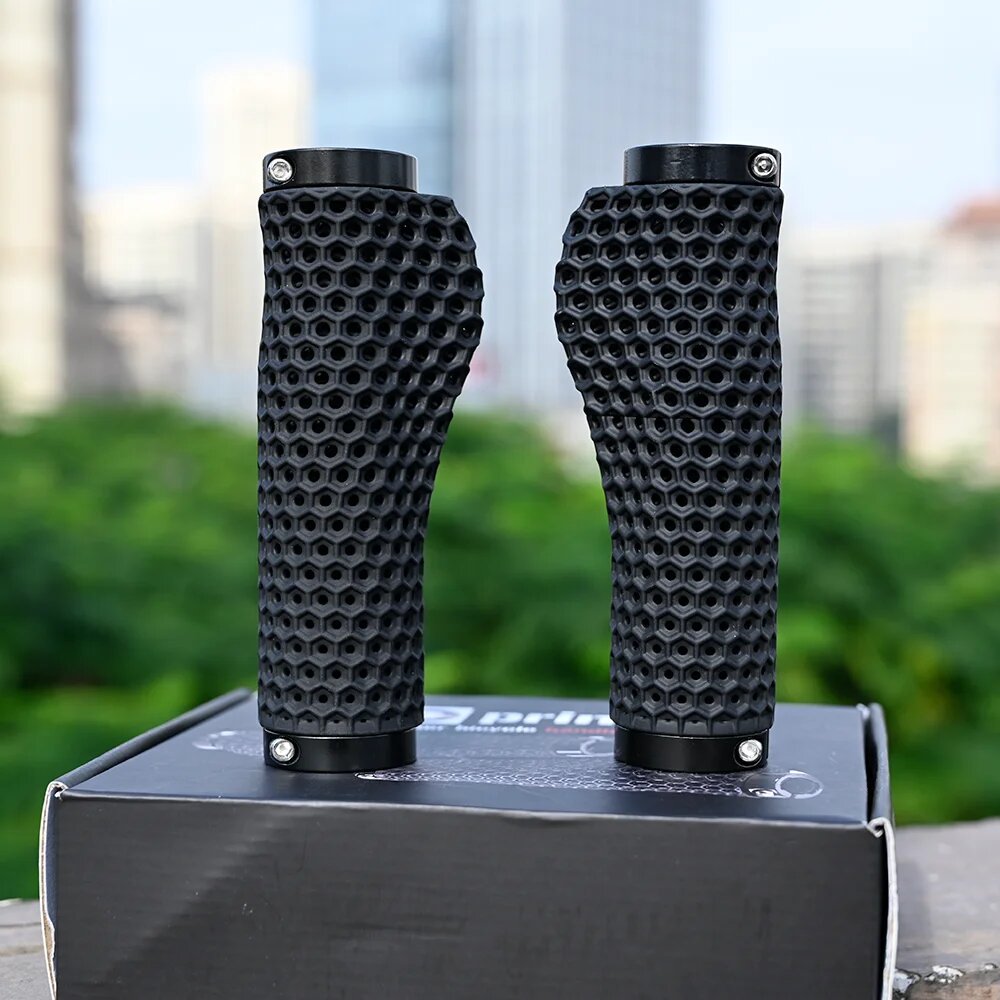 GOLDIX 3D Печатные Велосипедные Грипсы Черный, Black