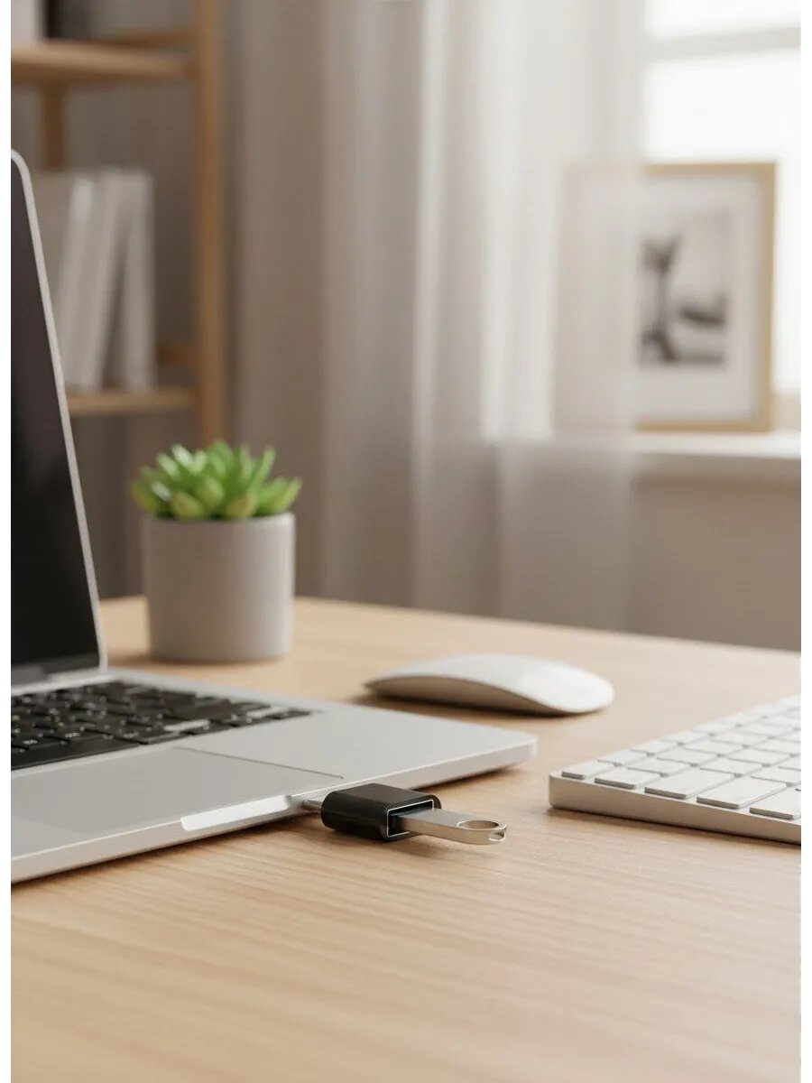 OTG переходник Type-C - USB 3.0 — фото 1