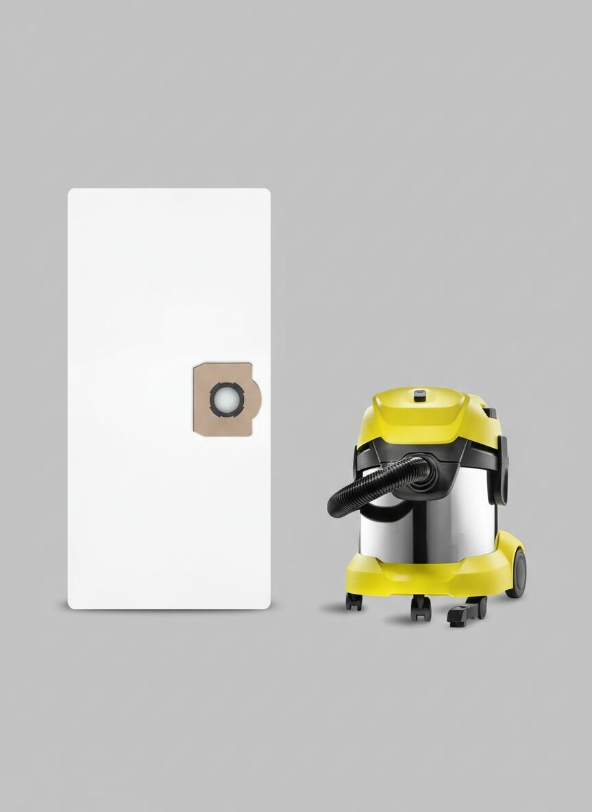 Мешки для пылесоса Керхер WD3, MV3, SE одноразовые Karcher