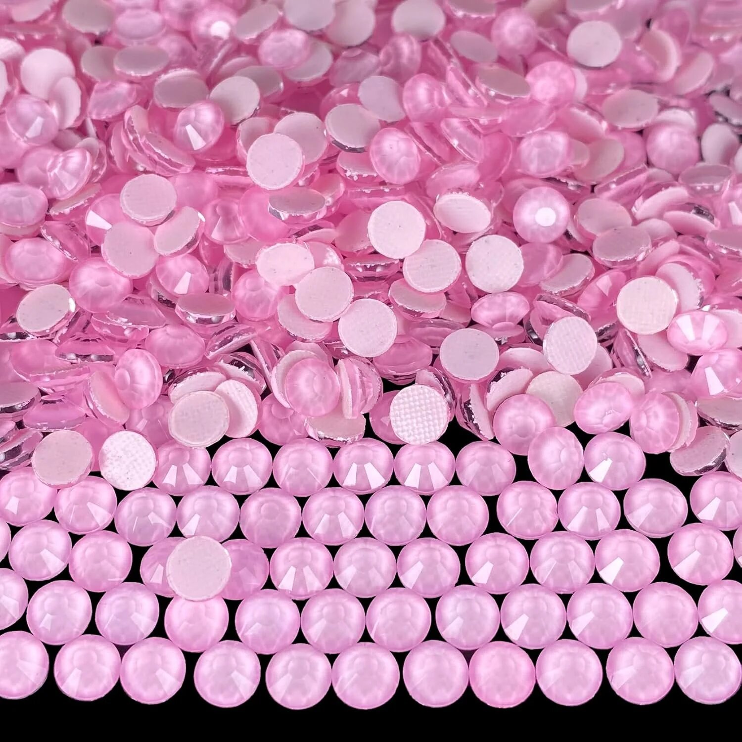 Неоновые стеклянные стразы SS6-SS30 для декорирования одежды ss30 6.4mm 288pcs, Pink Neon