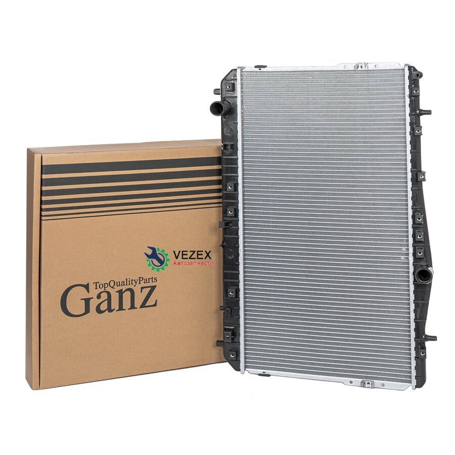 GANZ GIF07102 Радиатор основной CHEVROLET Lacetti 1.4/1.6L /МКПП GANZ GIF07102