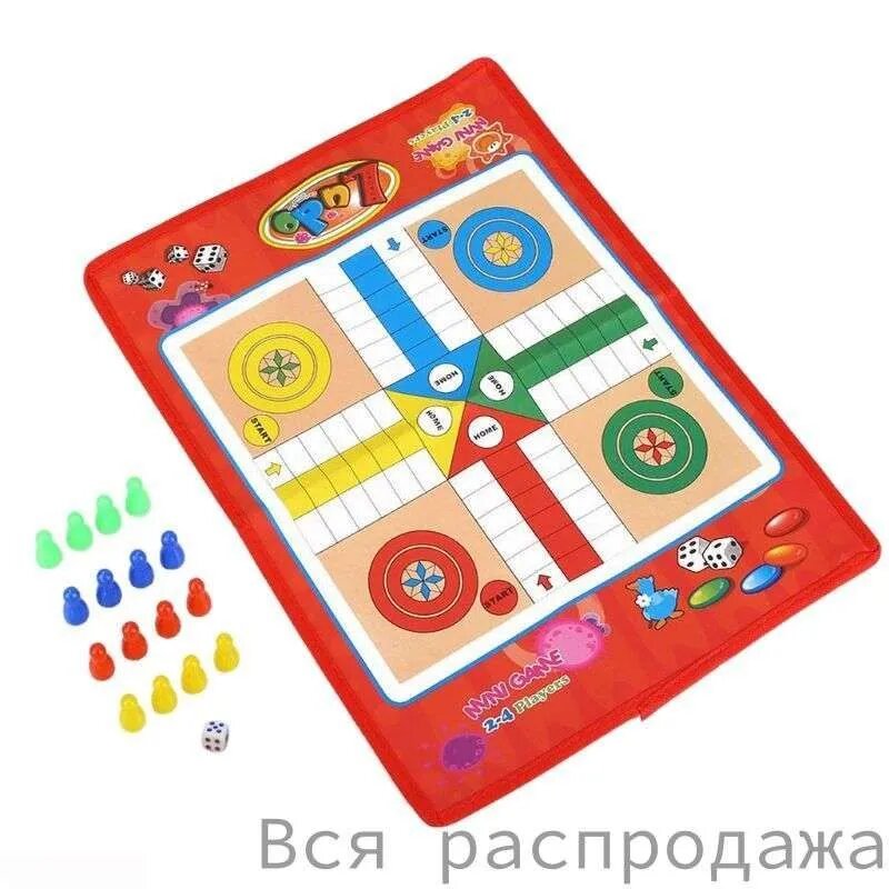 Классическая настольная игра Лудо для детей
