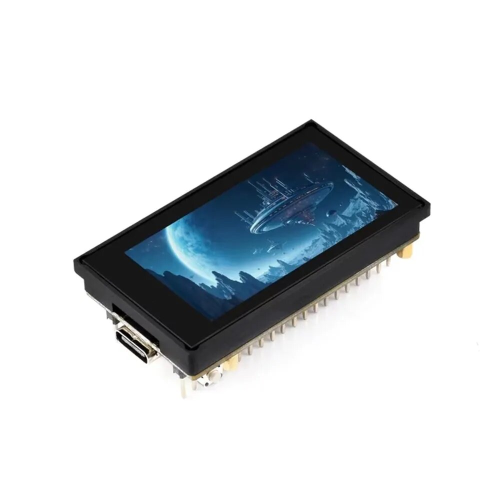 Плата разработки ESP32-S3 с 1,9-дюймовым сенсорным дисплеем, разрешением 170 x 320 пикселей, 262 тыс. цветов, двухъядерным процессором LX7 с