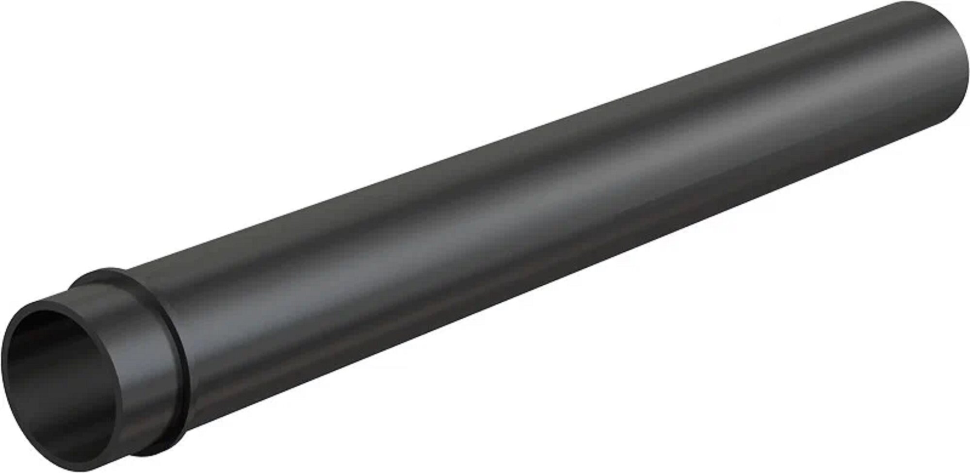 Удлинительная часть для подвода воды AlcaPlast M147, для унитаза, пластик, черный