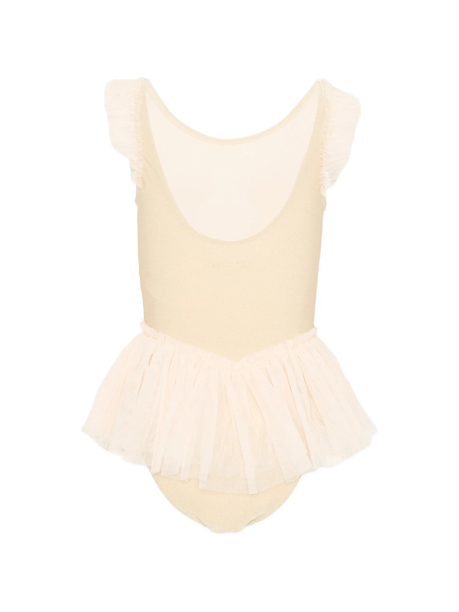 Купальник Konges Slojd Ruffled graphic swimsuit, размер 110-116, разноцветный — фото 1