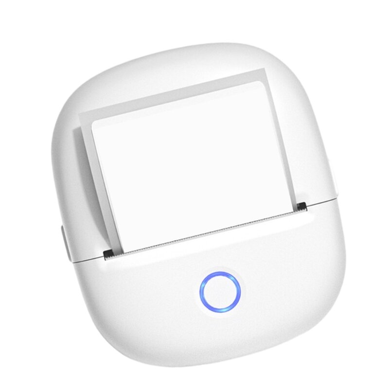 Беспроводной принтер этикеток для дома и путешествий Bluetooth-совместимый принтер Бесчернильный принтер наклеек для этикеток для заметок и фотографий