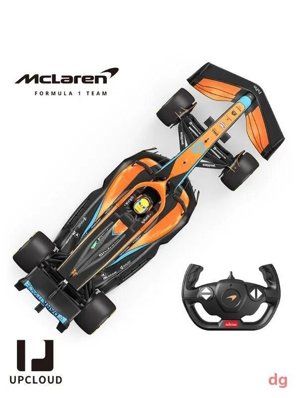 Игрушка радиоуправляемая McLaren F1 масштаб 1:18, пульт ДУ, встроенный аккумулятор
