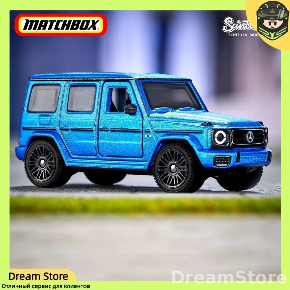 Машинка #matchbox 1/64 collector Mercedes-Benz G580 suv Литой под давлением автомобильной модели