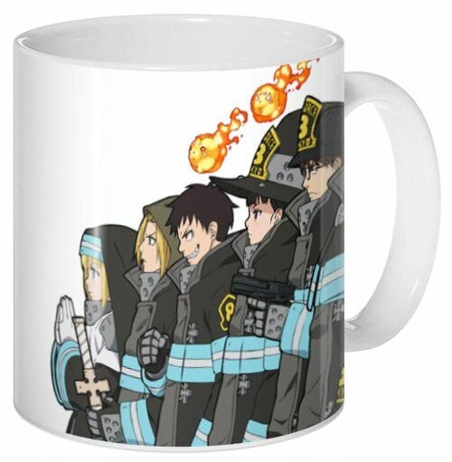 Кружка Пламенная Бригада Пожарных (Fire Force)