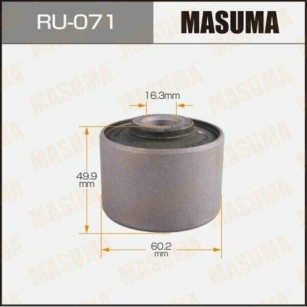 Сайлентблок нижнего переднего рычага MASUMA RU-071 Nissan Patrol, Safari Y61 97-06