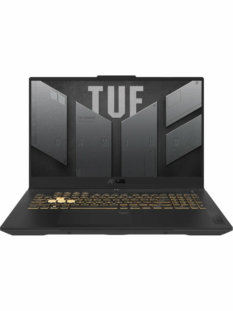 Ноутбук Asus TUF Gaming FX707VJB-HX100 Core 5 210H/16Gb/SSD512Gb/RTX 3050 6Gb/17.3"/IPS/FHD/noOS/grey