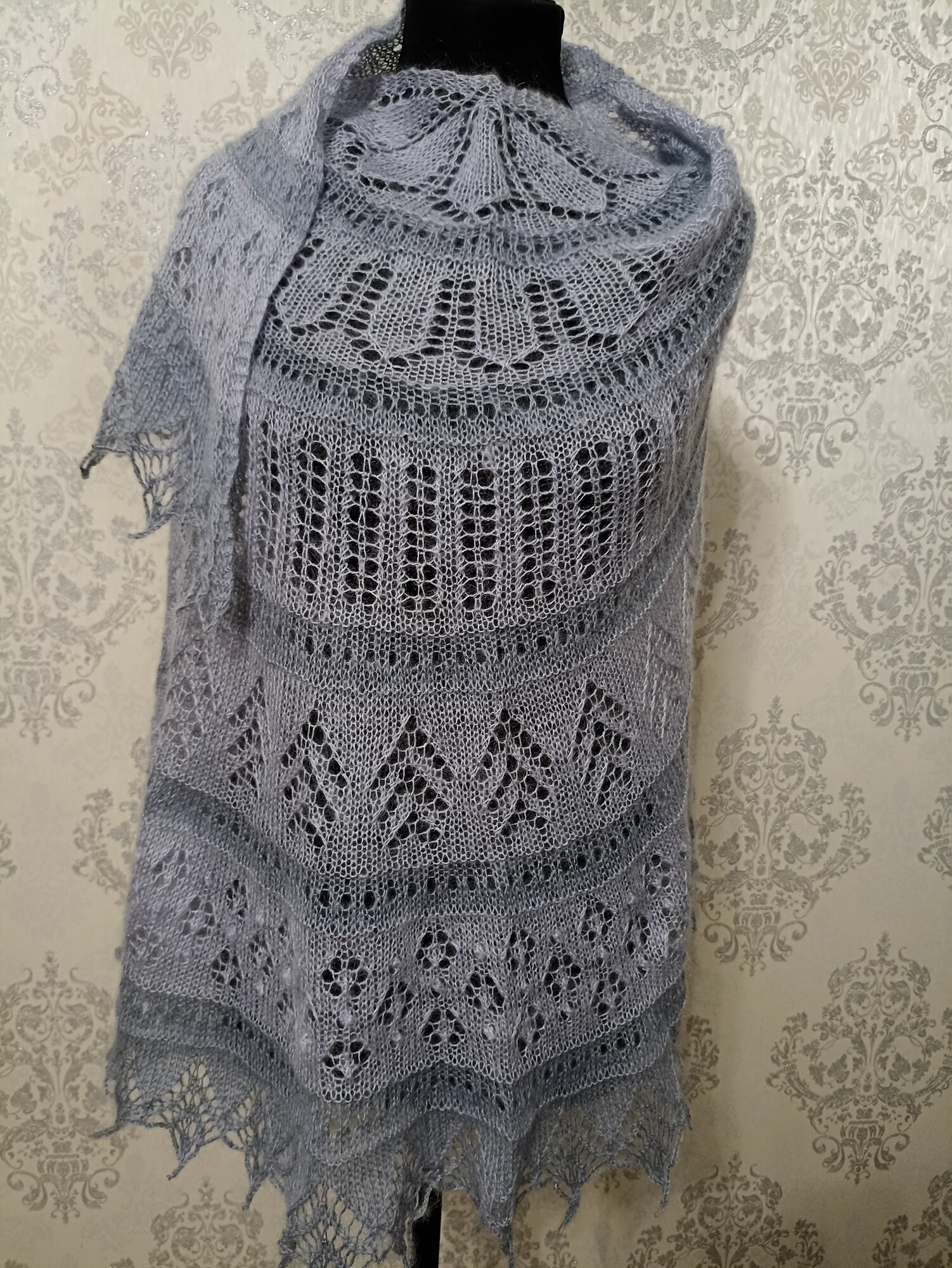 Шаль Осень-зима 2025 для женщин