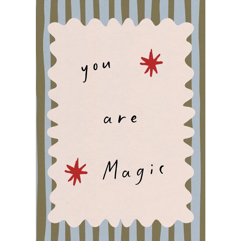 Печать на холсте "You are Magic", 20x25см, T81098-03