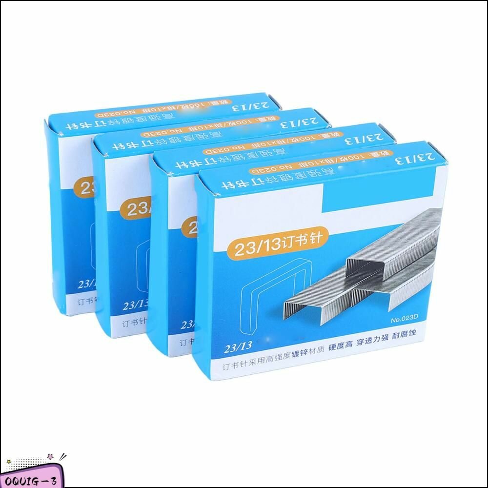 Зажимы 23/13, 4000 штук, надежные и долговечные, для учебы и работы