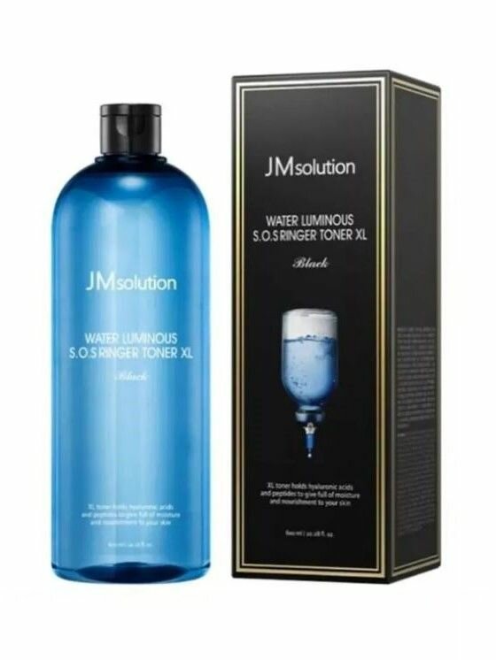 Увлажняющий тонер с гиалуроновой кислотой и акваксилом JMsolution Marine Luminous Pearl Deep Moisture Toner, 600 мл
