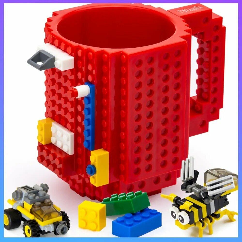 Чашка "LEGO Чашка из строительного блока", 300 мл, 1 шт