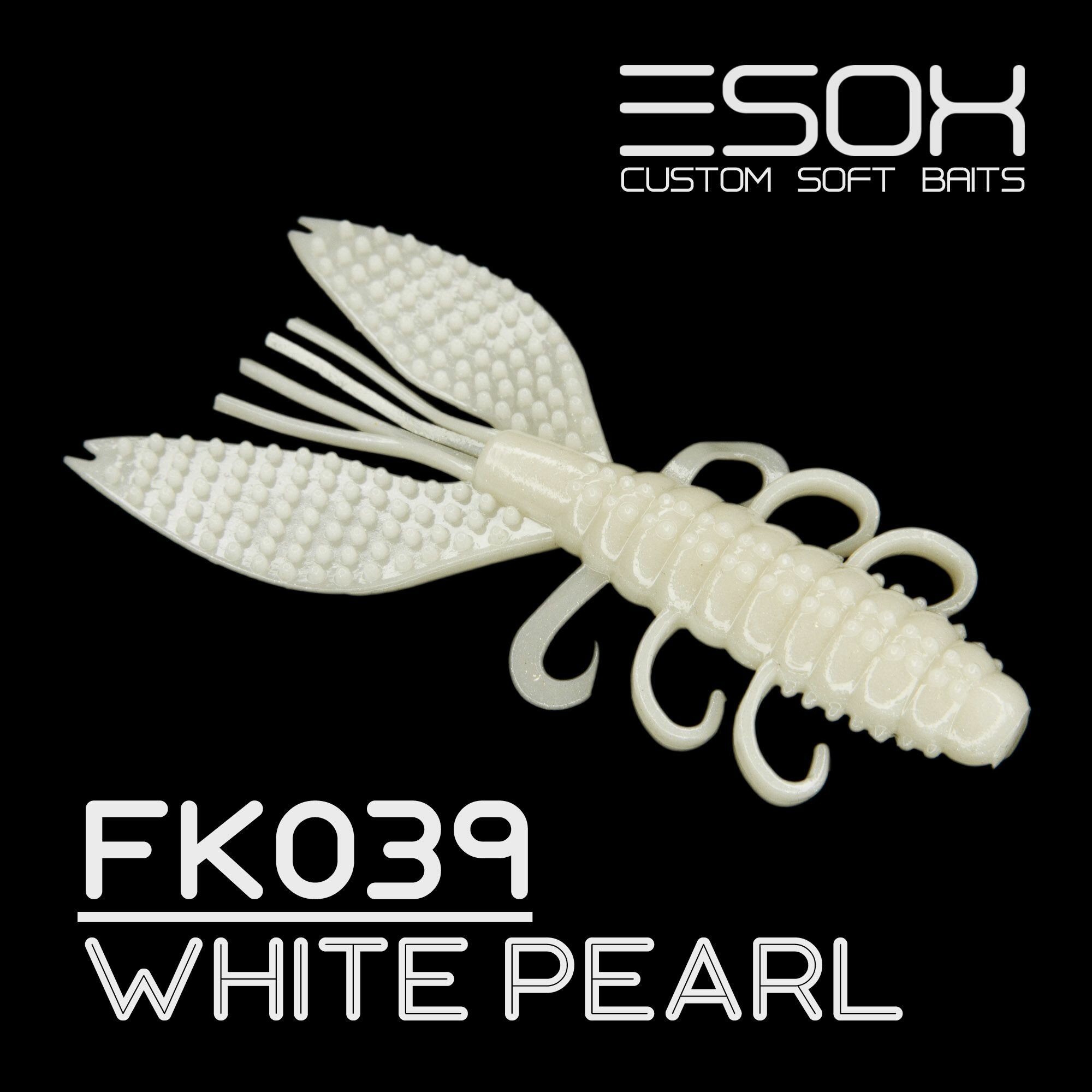 ESOX Spiky Craw 4.7"(119мм) 4шт. / Мягкая приманка для рыбалки