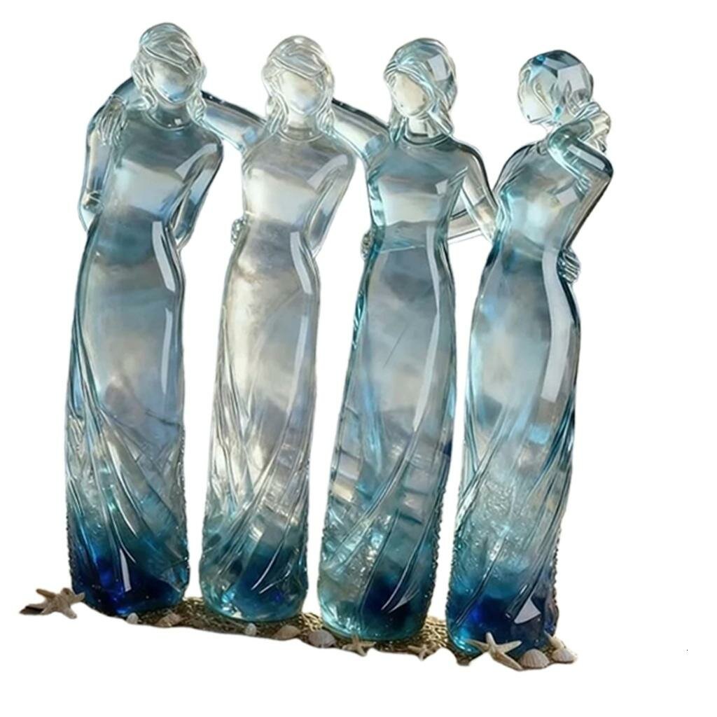 Фигурка-подарок сестре на день рождения, четыре сестры