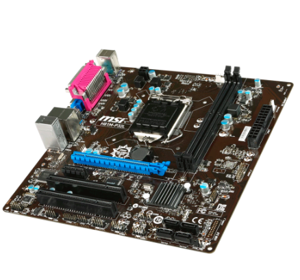 Материнская плата 1150 MSI H81M-S02, micro-ATX, 2 слота ОЗУ