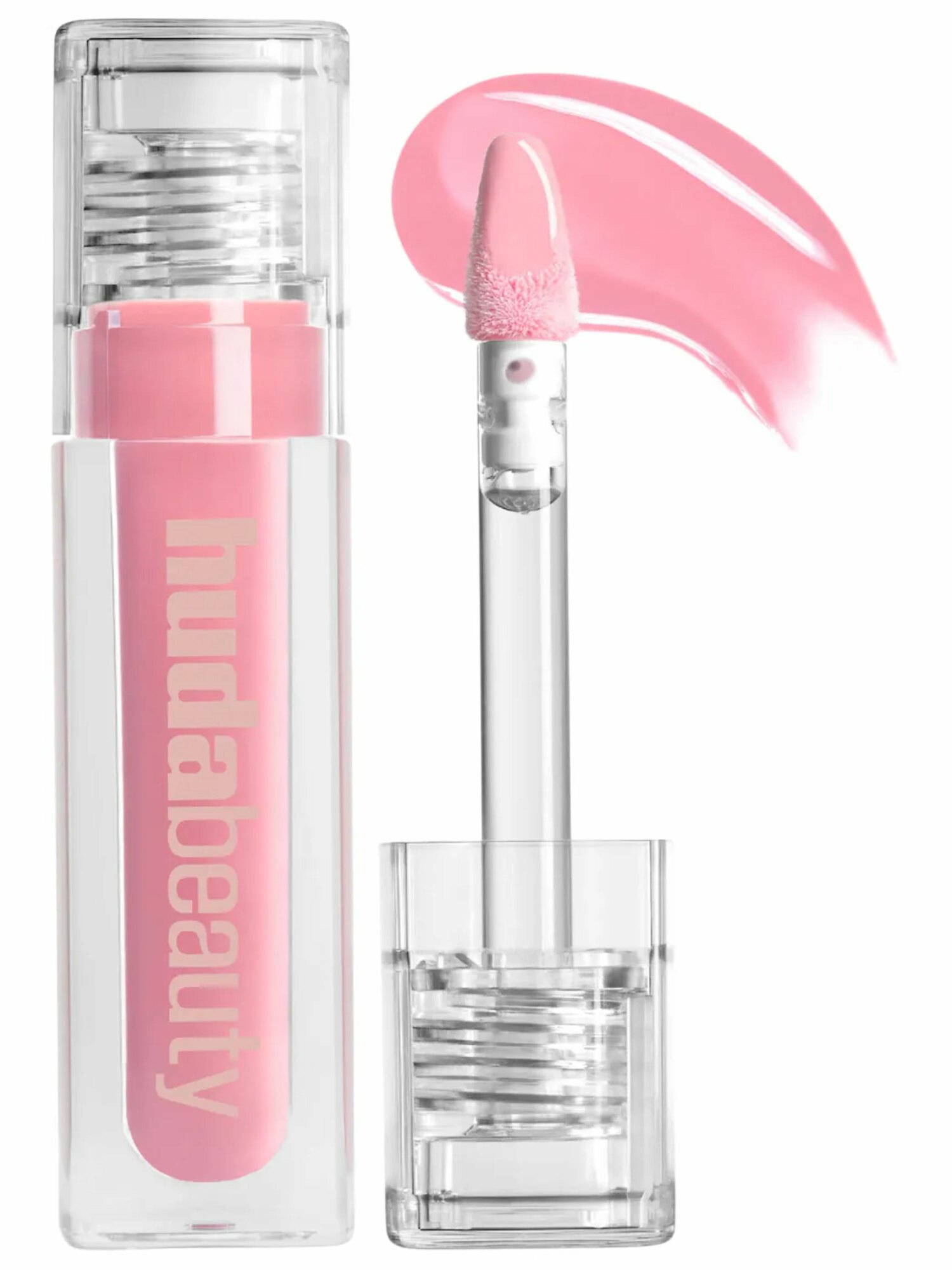 HUDA BEAUTY Блеск для губ Faux Filler Shiny Non-Sticky Lip Gloss (UUU Baby)