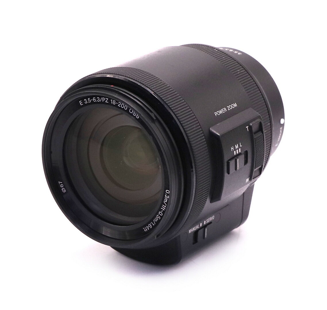 Зум-объектив Sony 18-200mm f/3.5-6.3 E PZ (SELP18200)
